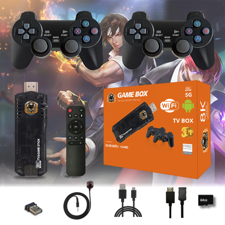 Game Box 8k + Android TV – Rocotec-Ecuador