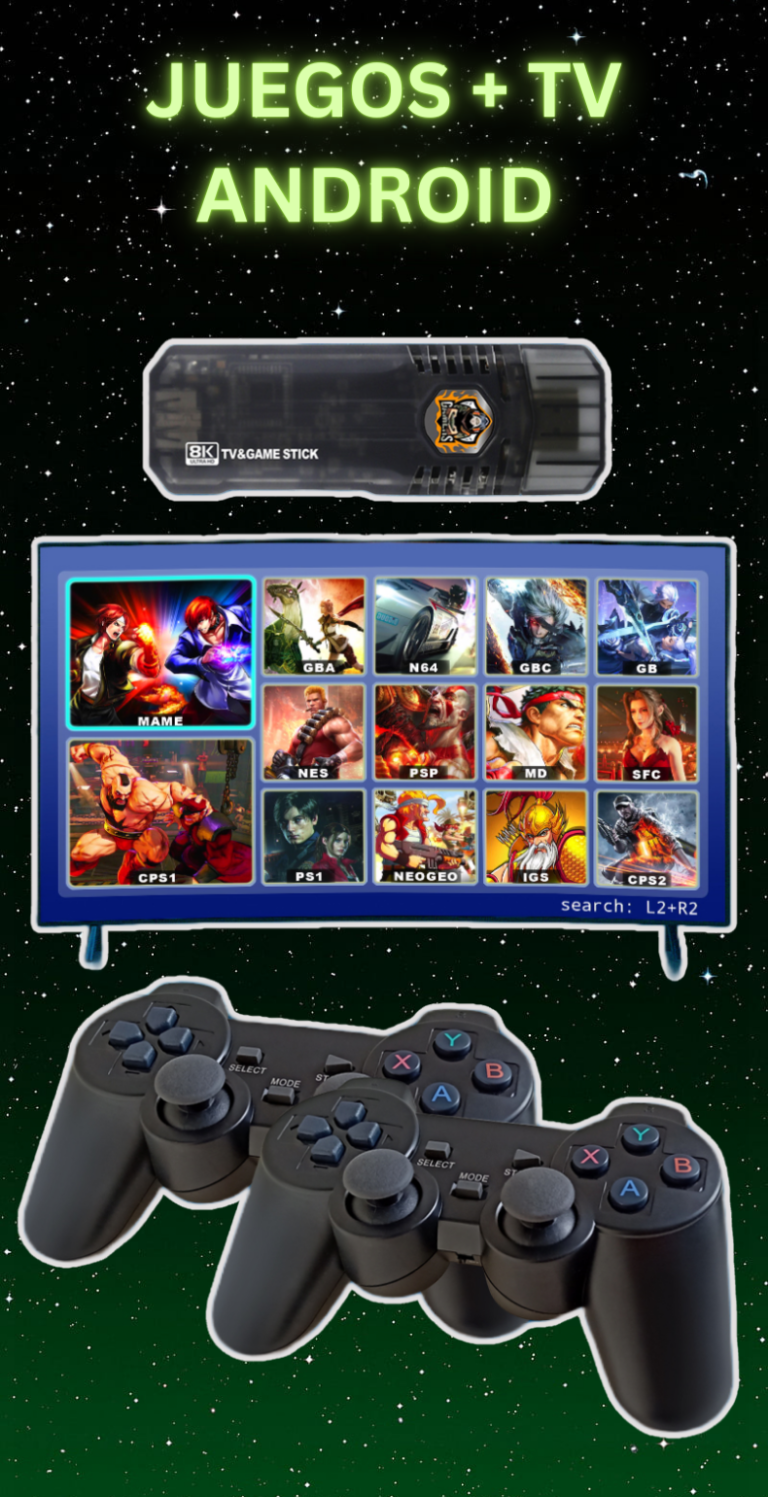 Game Box 8k + Android TV – Rocotec-Ecuador